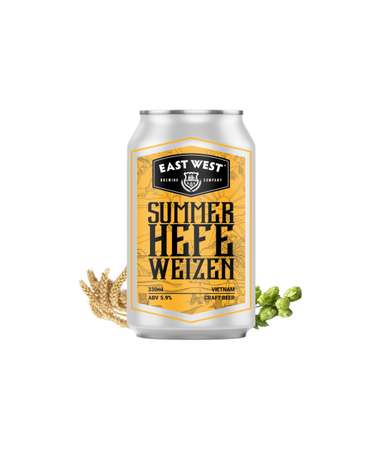 Bia East West_Hefeweizen - Công ty Cổ phần Bia Sài Gòn - Kiên Giang